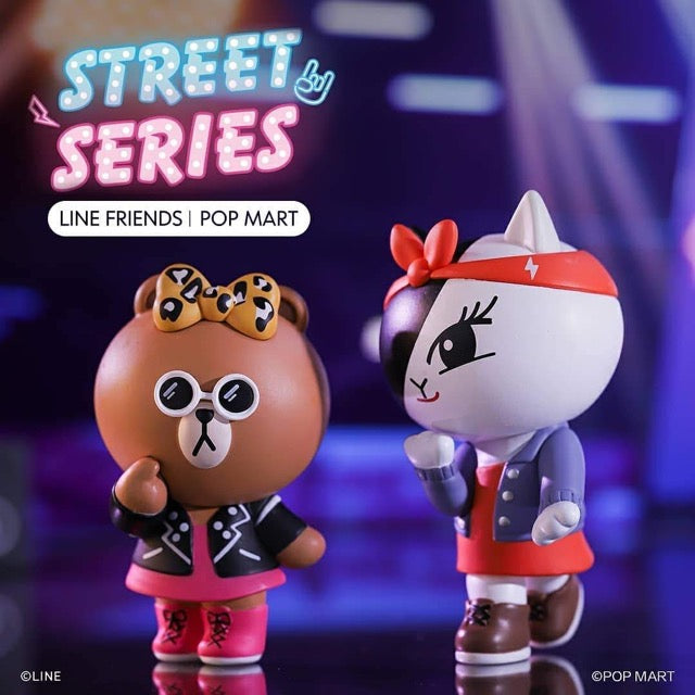 POP MART LINE Friends Street Series (Random 1 Out of 12) – Click.com.bn