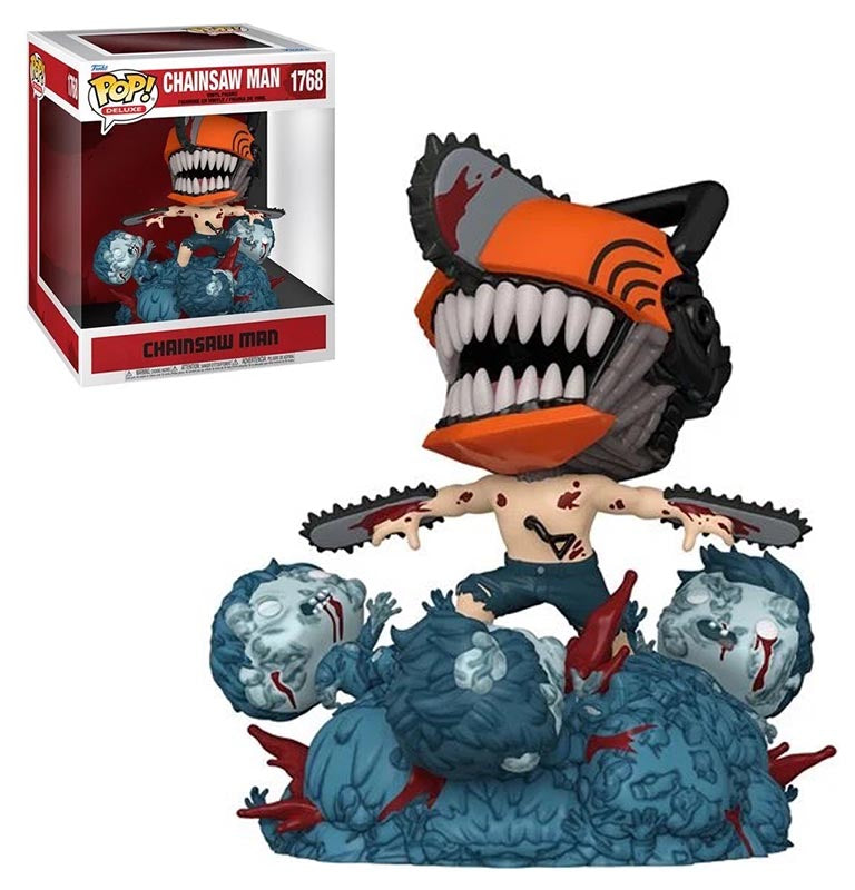 Funko Chainsaw Man 1768 Chainsaw Man Deluxe Pop! Vinyl Figure – Click ...