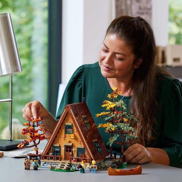 LEGO IDEAS 21338 A-Frame Cabin – Click.com.bn