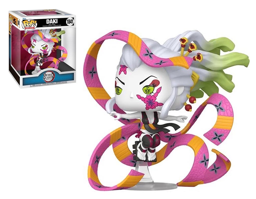 Funko Demon Slayer 1841 Daki (Demon Form) Deluxe Pop! Vinyl Figure ...