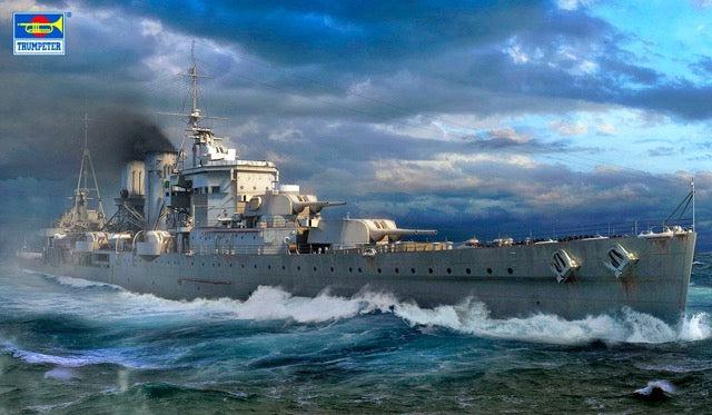 Trumpeter 1/700 Royal Navy Heavy Cruiser HMS Exeter – Click.com.bn