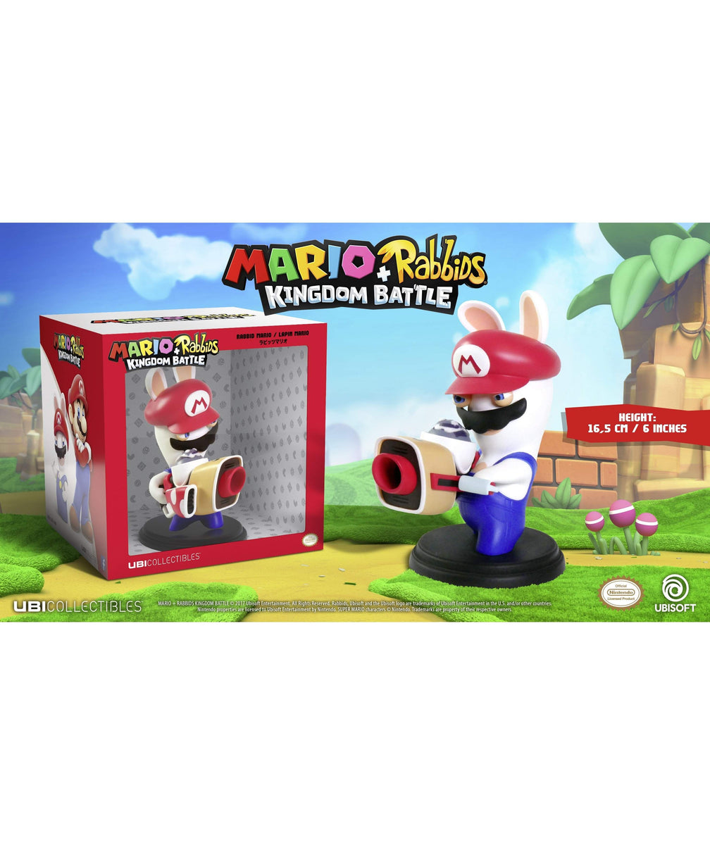 Mario + Rabbids Kingdom Battle: Rabbid Mario 6-Inch Figurine – Click.com.bn