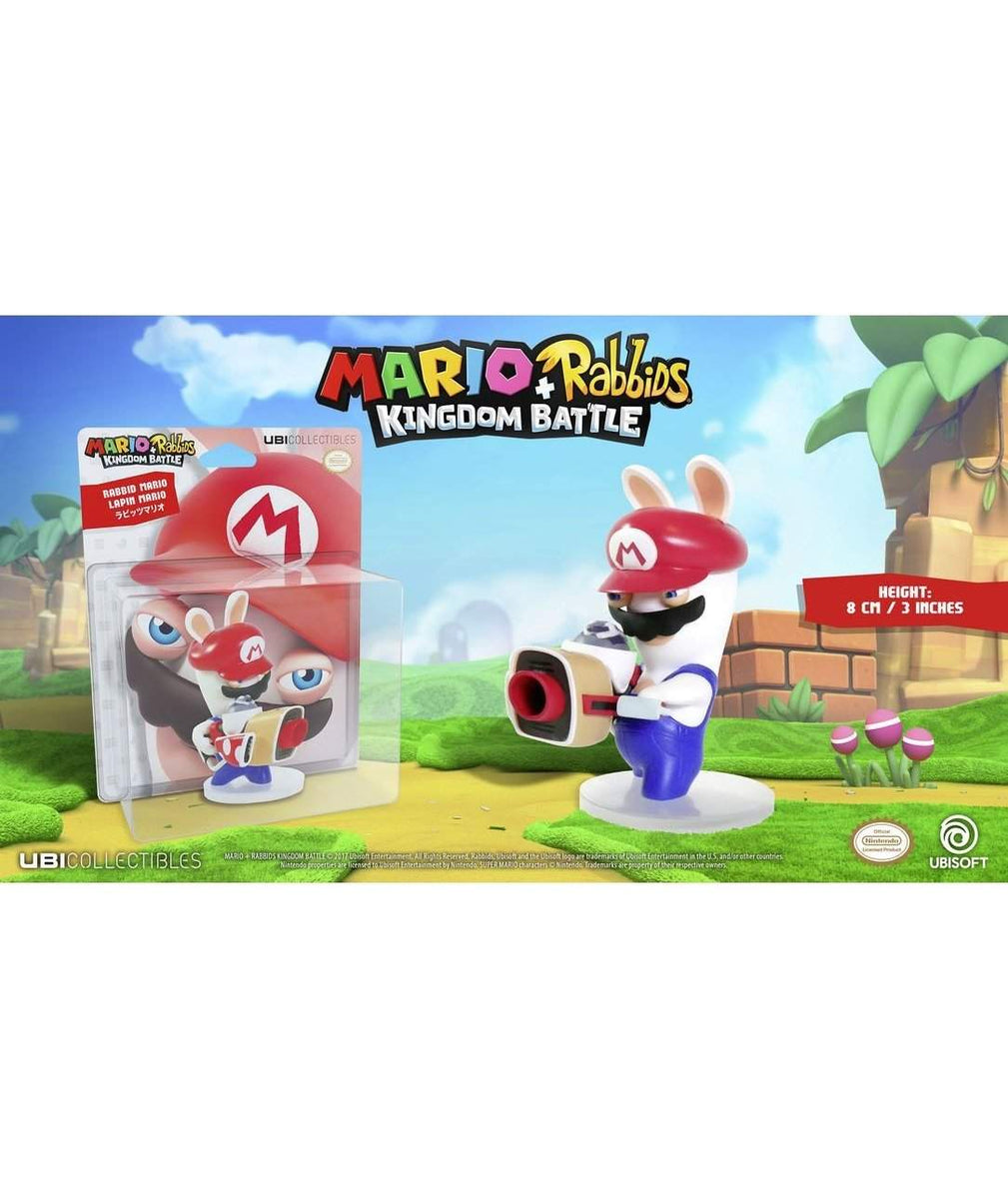 Mario + Rabbids Kingdom Battle: Rabbid Mario 3-Inch Figurine – Click.com.bn