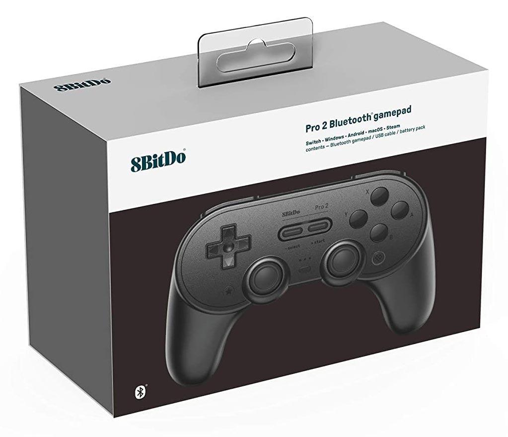 8BitDo Pro 2 Bluetooth Controller (Black Edition) – Click.com.bn