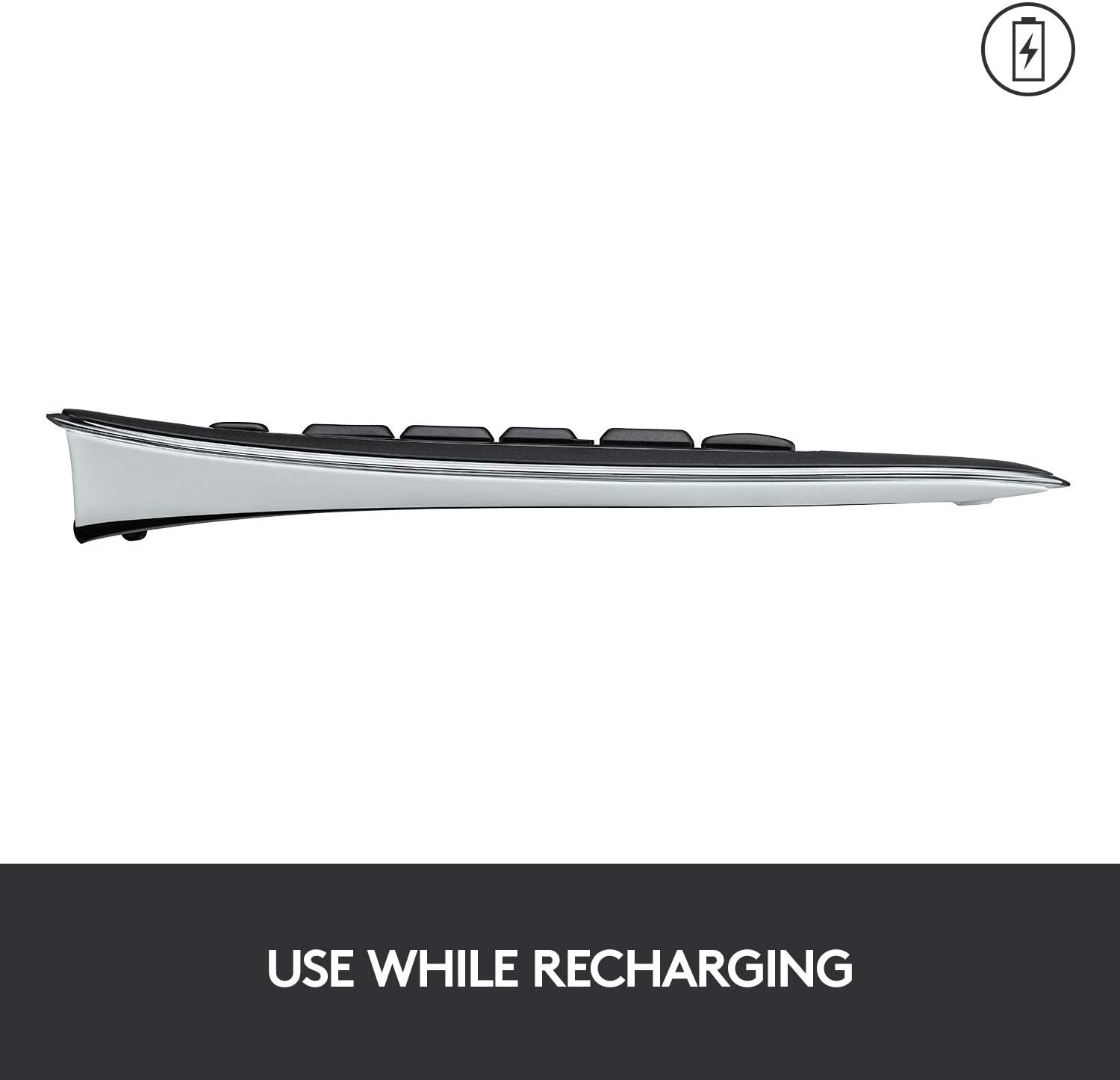 Logitech Keyboard K800 Wireless Illuminated Keyboard — Backlit Keyboar Bn