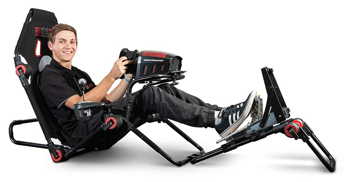 Next Level Racing F-GT Lite Formula and GT Foldable Simulator Cockpit ...