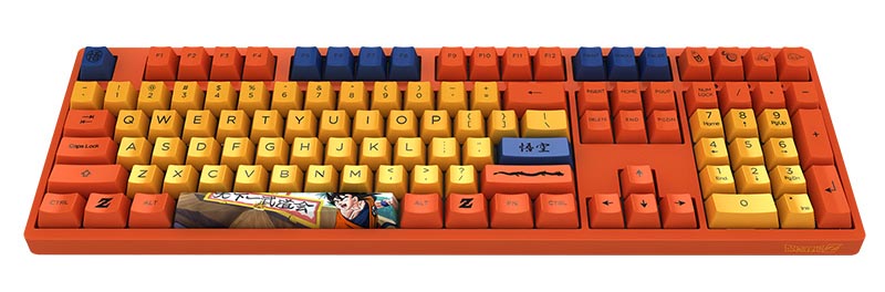 Akko 108K Dragon Ball Goku 3108 Orange Switch Keyboard – Click.com.bn