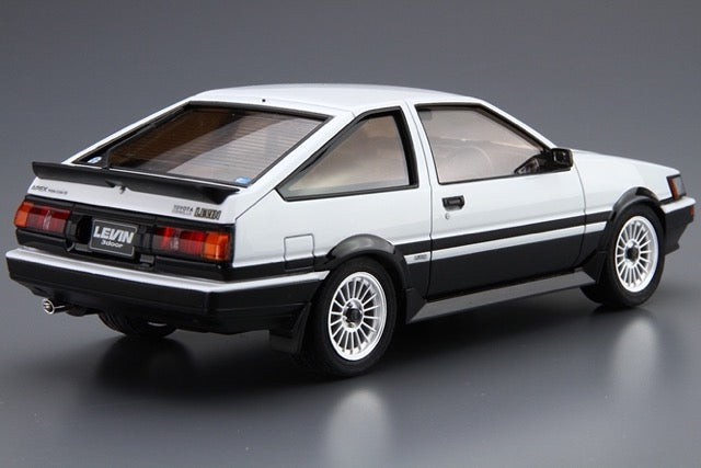Aoshima 1/24 Toyota AE86 Corolla Levin GT-APEX '85 – Click.com.bn