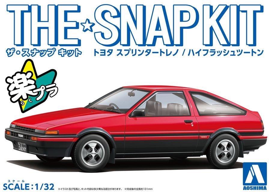 Aoshima Toyota Sprinter Trueno (High Flash Two Tone) – Click.com.bn