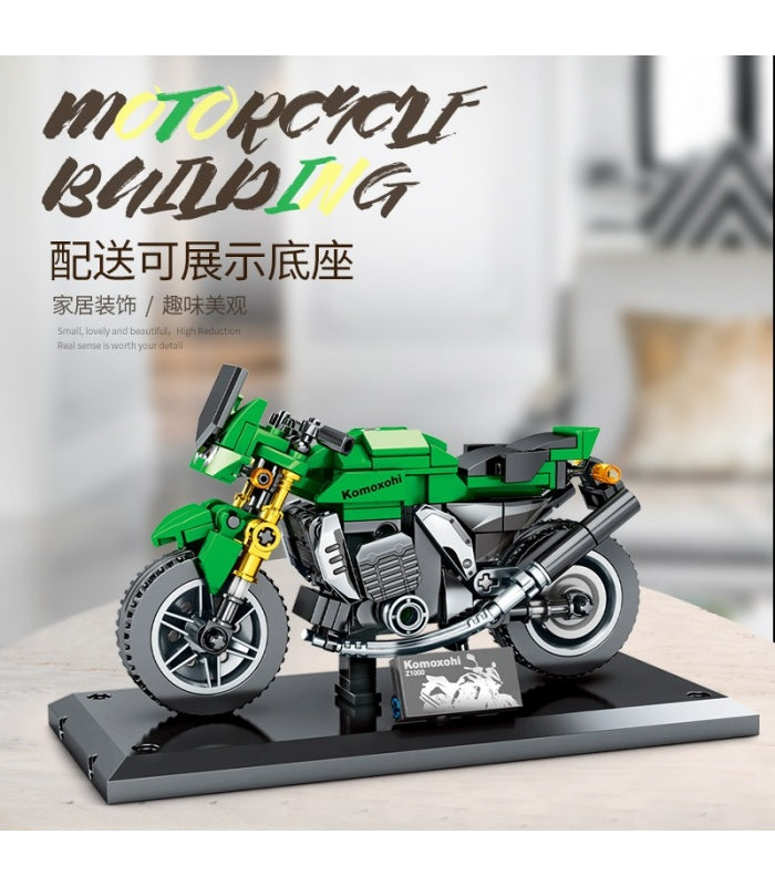 SEMBO 701112 Techinque Series Kawasaki Z1000 Motorcycle Building Block ...