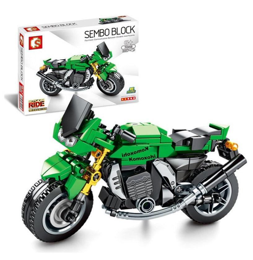 SEMBO 701112 Techinque Series Kawasaki Z1000 Motorcycle Building Block ...